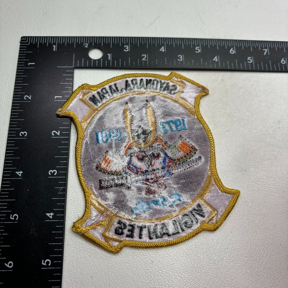Military US Navy SAYONARA JAPAN 1973-1991 VFA-151 VIGILANTES Patch ...