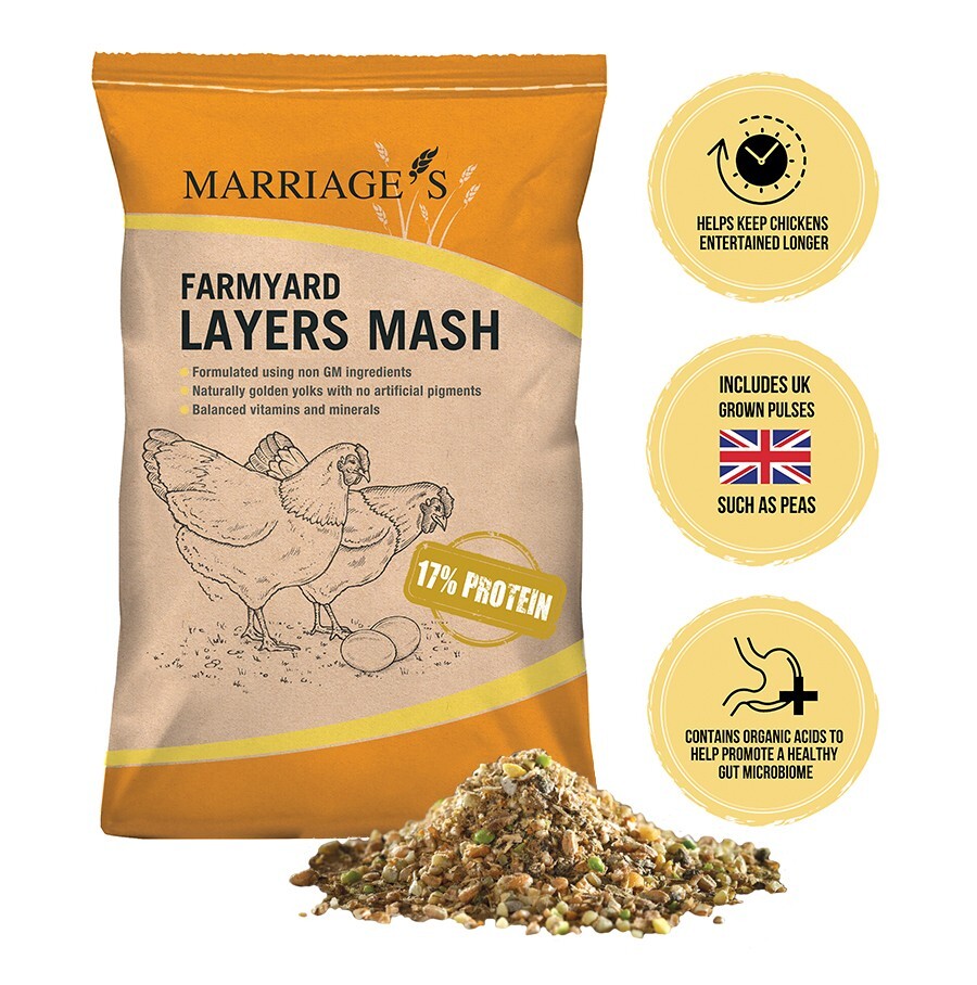 Marriage's Turkey Pellets Fancy Feed Growers Pellets 5kg - Poultry ...