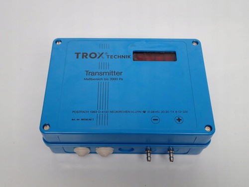 Transmitter pressure sensor Trox max 2000 Pa / #G NA1M 6853 | eBay