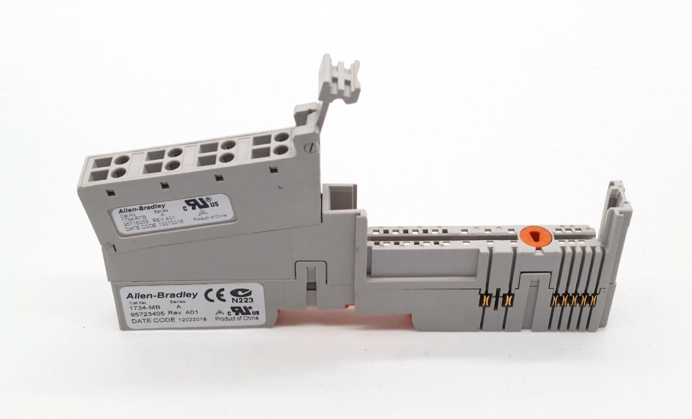 Allen-Bradley 1734-MB Ser. A 1734-RTB Base with Terminal Module | eBay