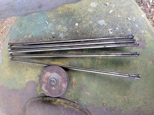 PUSH ROD - REMOVED FROM FORD 3000 ENGINE BREAKING | eBay