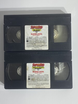 SuperTed VHS Volume 4&6 Buena Vista Home Video Animation | eBay