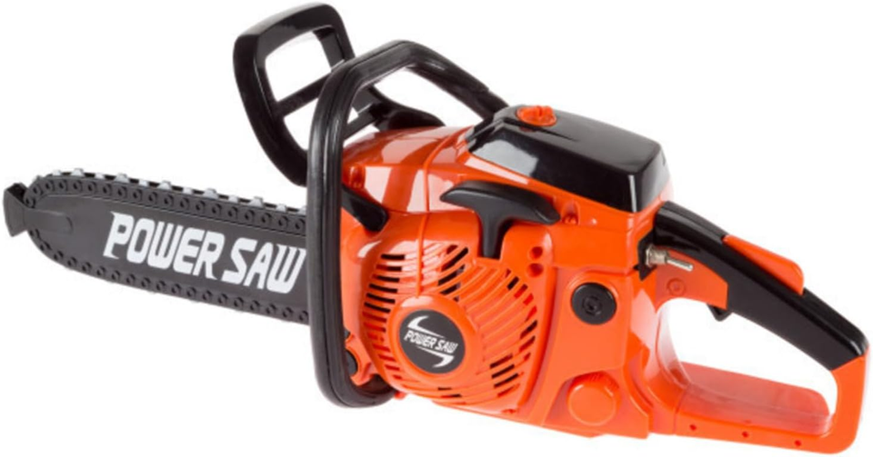 Toy Chainsaw for Boys and Girls- Outdoor Power Tool for Pretend Play ...