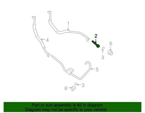 Genuine Ford Pressure Line Tube 6L8Z-7A030-A | eBay