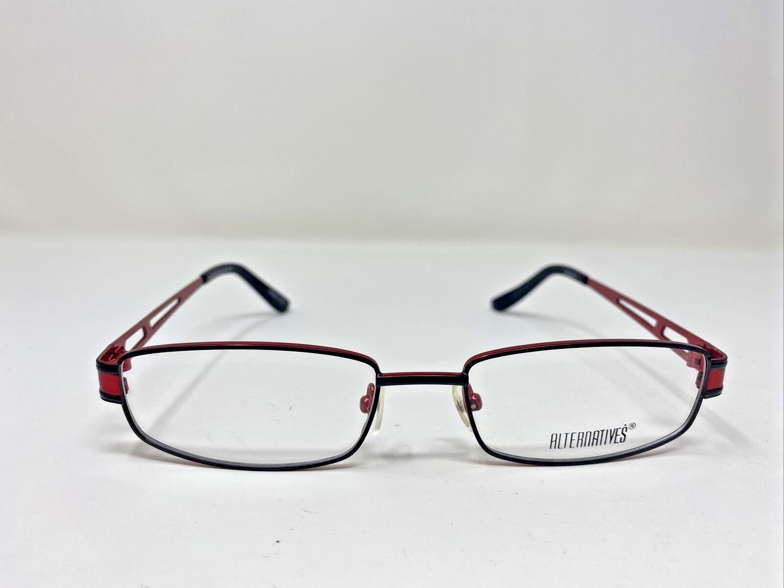 Alternatives Eyeglasses Frames ALT-22 52-18-140 Black Full Rim JQ76 | eBay