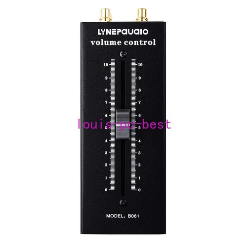 HiFi Passive Preamp Stereo Audio Signal Booster Line Level Amp Volume ...