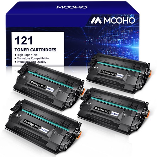 4PK CRG121 3252C001 Black Toner Replacement for Canon 121 imageCLASS ...