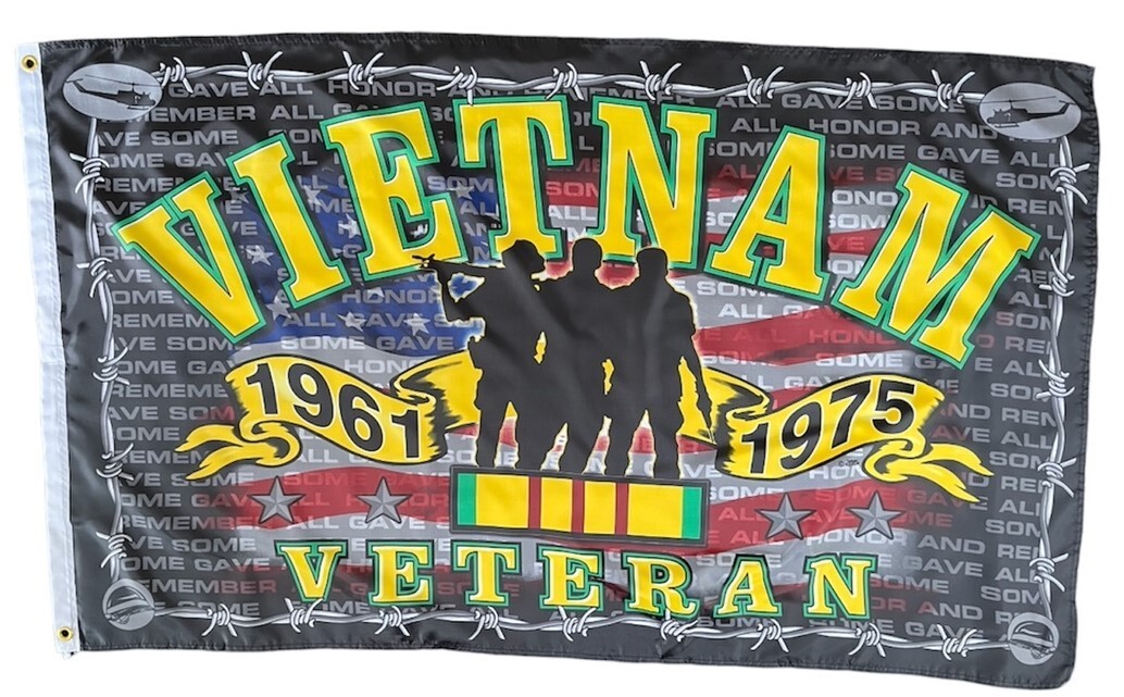 Vietnam Veteran Flag 1961-1975 Vietnam Vets Veterans Flag 150 x 90cm | eBay