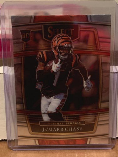 2021 Select Football Jamarr Chase Concourse Rookie Card #47 Cincinnati ...