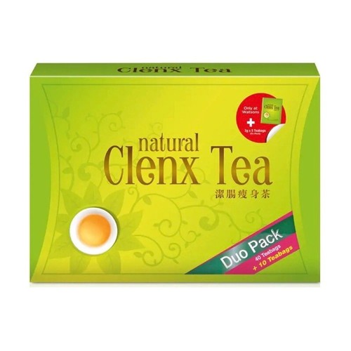 Natural Detoxlim Clenx Tea for Weight Loss & Detox 55 Sachets- Expiry ...