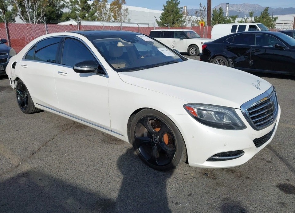 💎 2014-2015 MERCEDES W222 S550 M278 4.6L TWIN TURBO ENGINE MOTOR ...