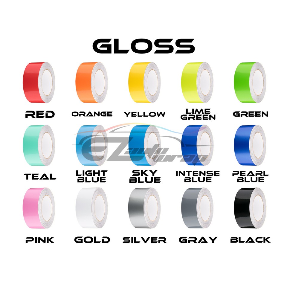 Gloss Color Racing Stripes Vinyl Wrap For Infiniti G35 Stripe Sticker ...