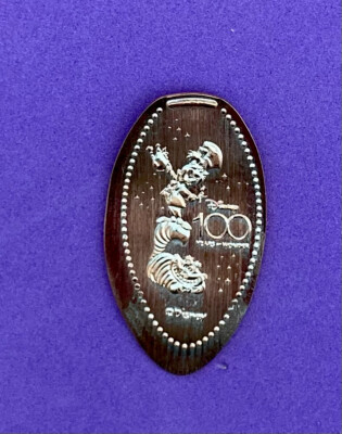 Walt Disney World 100 Years of Wonder Pressed Penny Mad Hatter ...