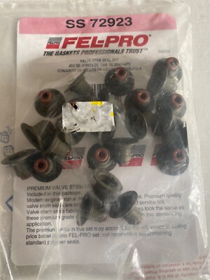 FEL-PRO SS 72923 Valve Stem Seal Set & Free Shipping | eBay