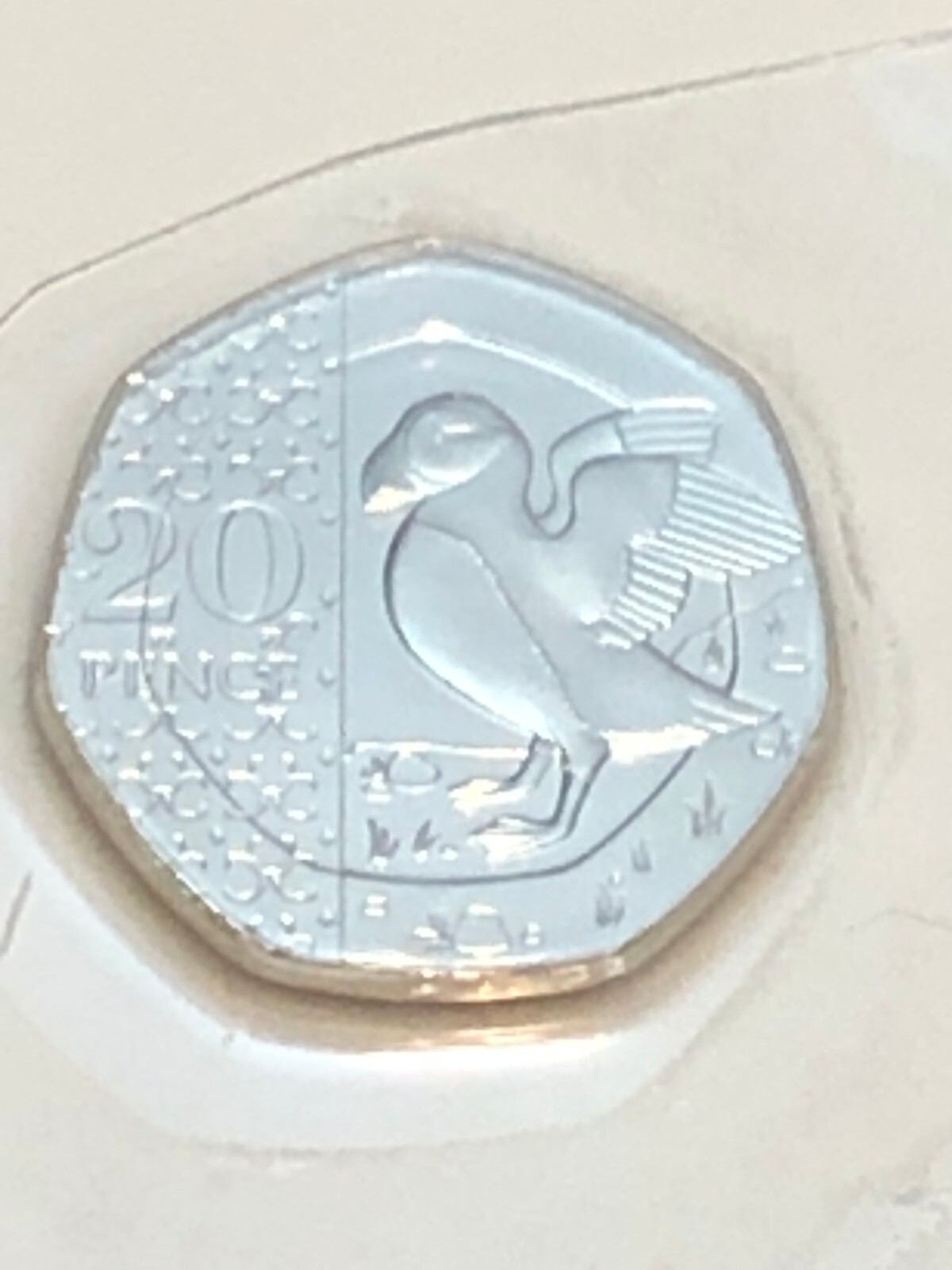 2024 20p Twenty Pence Coin Puffin - Charles | Grelly UK