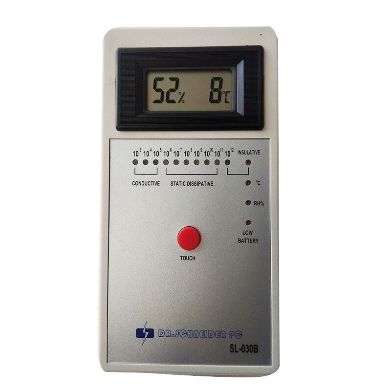 SL-030B Digital Surface Resistance Tester Ground Bond Tester DC9V | eBay