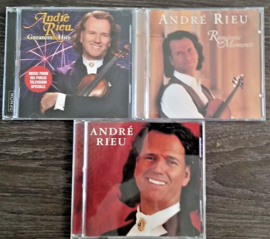 Lot 6 Andre Rieu CD's CDs Vienna Holland New York Philips Denon ...