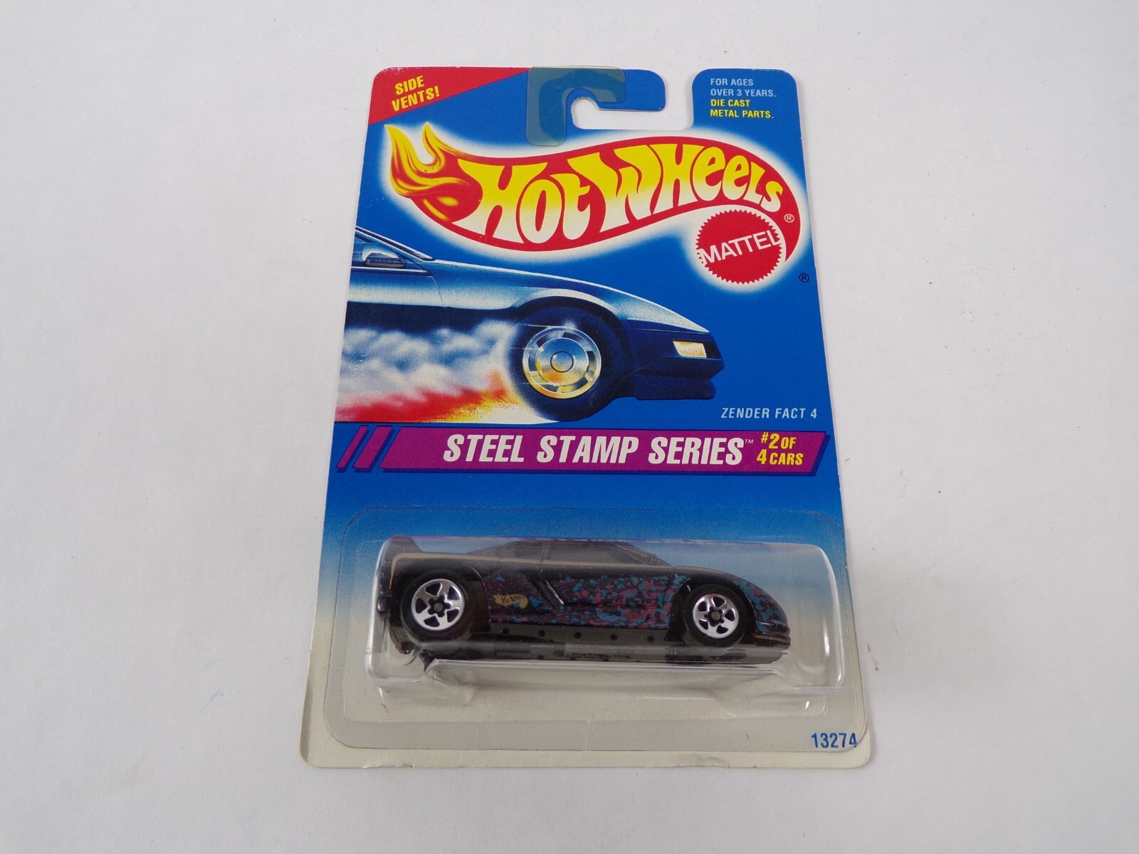 Van / Sports Car / Hot Wheel Mattel Steel Stamp Series Zender Fact 4 ...