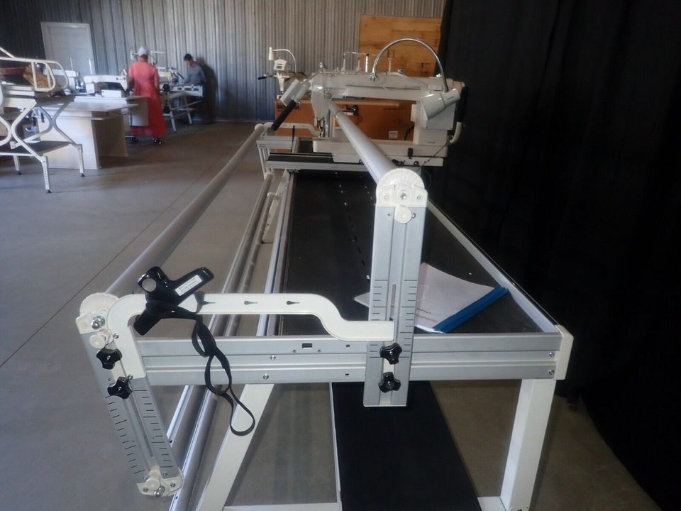HUSQVARNA VIKING MEGA QUILTER LONGARM SEWING MACHINE WITH 10' FRAME | eBay