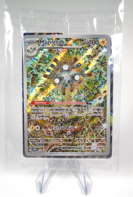 Pokemon Sealed Magneton SVP 159 Surging Sparks Full Art Holo Black Star ...