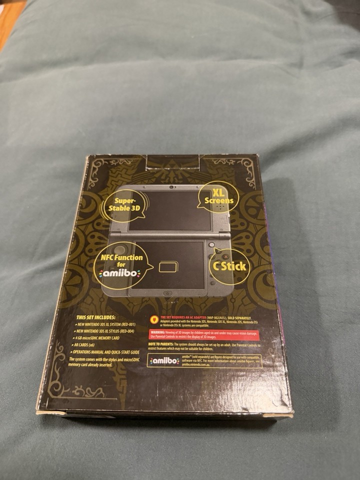 New Nintendo 3DS XL Legend of Zelda Majoras Mask Edition Console Brand ...