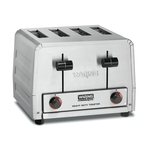 Waring Commercial WCT805B 4-Slice Heavy Duty Commercial Pop-Up Toaster ...