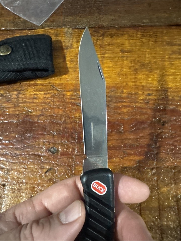 VERY COOL VINTAGE SWISS BUCK SWISSMATE 1 KNIFE With 426 Sheath. (215 ...