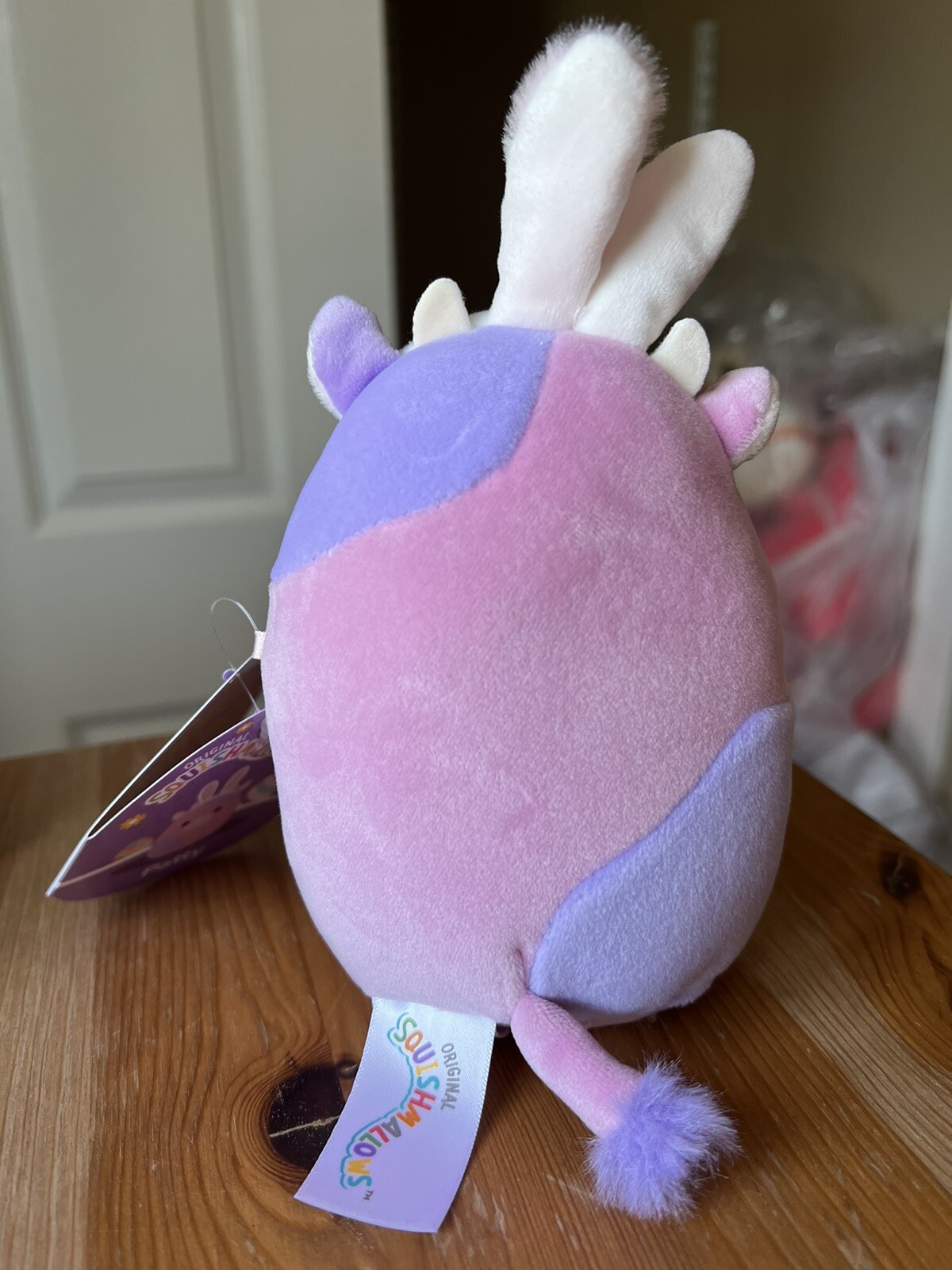 Squishmallow Patty the Cow 5” Patty the Cow with Bunny Ears NEW w Tags ...