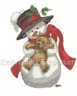 MACHINE EMBROIDERY DESIGNS USB - SNOWMEN COLLECTION 5X7 CHRISTMAS ...