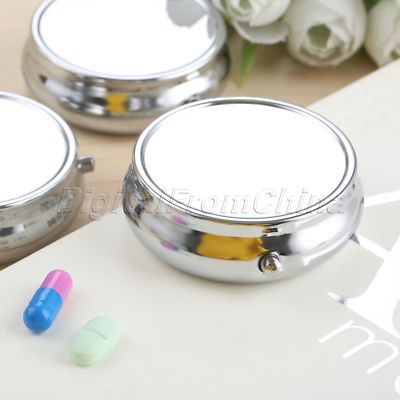 1/3/5Pcs Metal Pill Boxes Medicine Organizer Container Medicine Case 3 ...