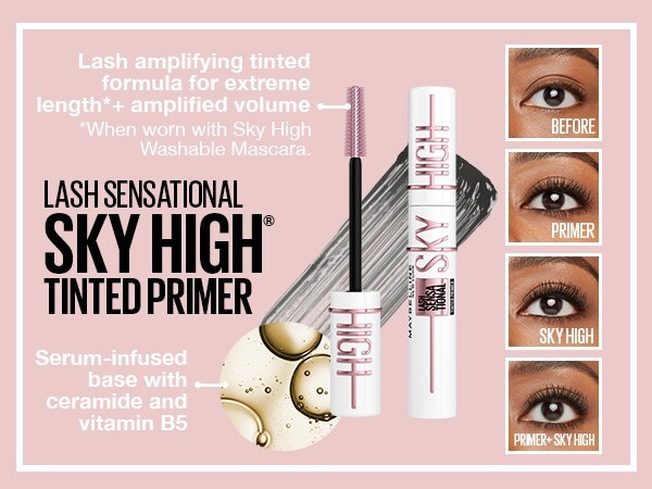 Maybelline Sky High Lash Sensational Tinted Primer Mascara *NEW ...
