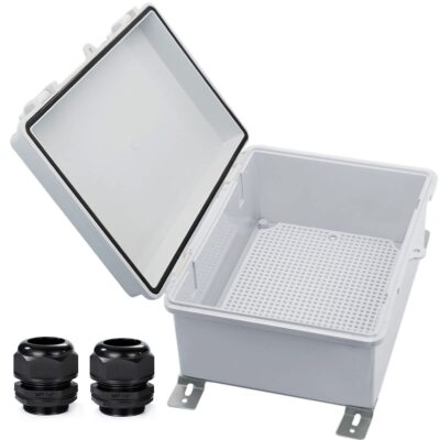 Waterproof Junction Box ABS Plastic Outdoor Electrical Box Weatherproof ...