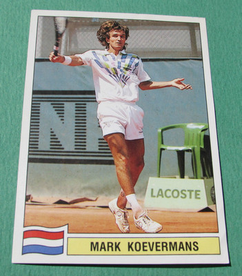 N°93 MARK KOEVERMANS PAYS-BAS ATP TOUR TENNIS 1992 PANINI 92 | eBay