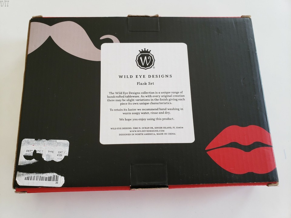 Mr. & Mrs. Flask Set for Spirits, Alcohol Drinks New | eBay