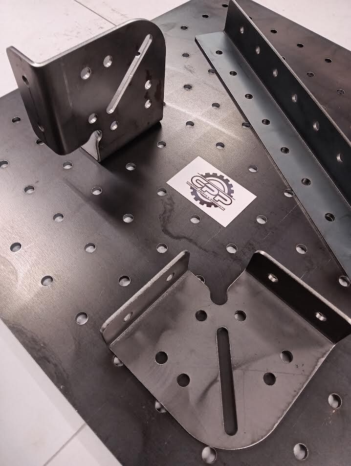 Welding Top Fixture Plate with Jigs welding table weld Bench MIG TIG ...