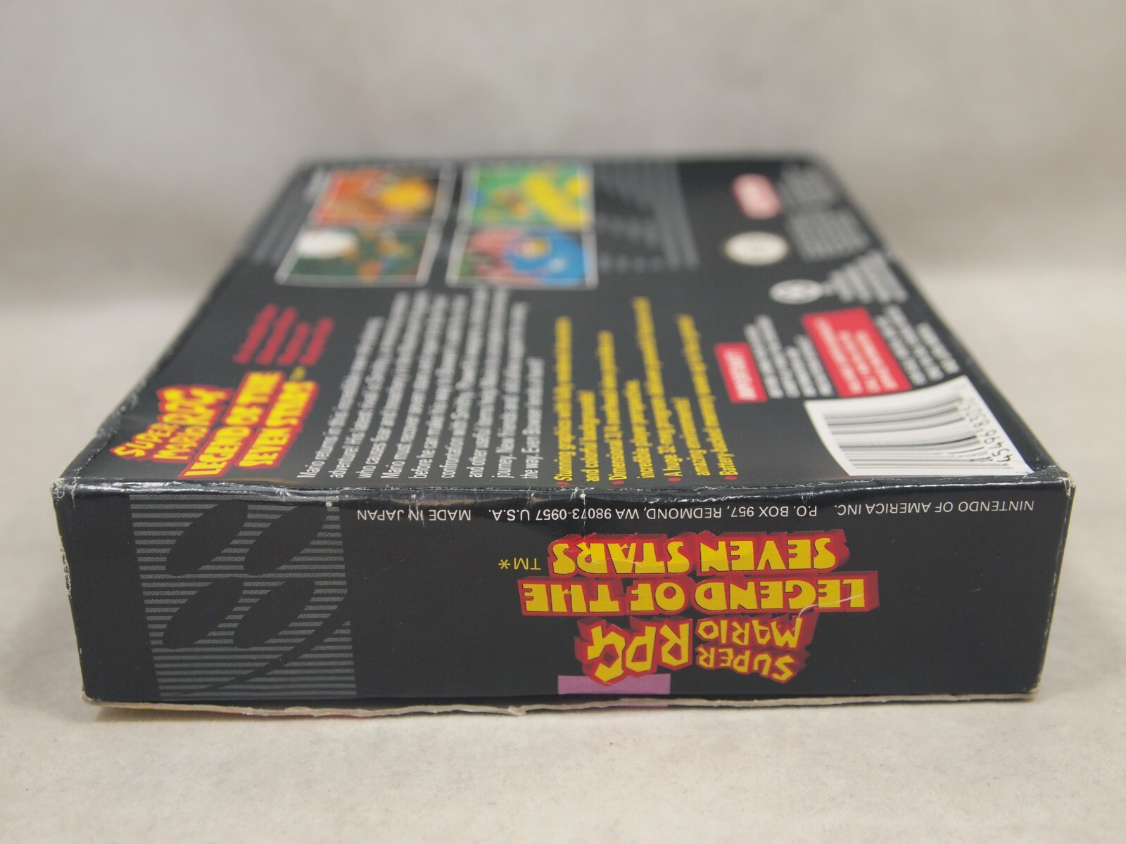 Super Mario RPG Legend of the Seven Stars (Super Nintendo | SNES) BOX ...