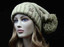 Men Women Slouch Baggy Beanie with Pompom Cable Bubble Knit Oversized ...