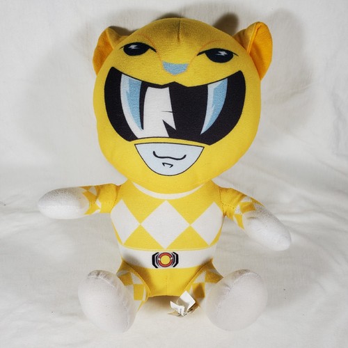 Power Rangers Yellow Ranger Plush Toy Factory 2020 Hasbro Collectible 8 ...