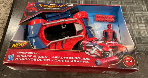 New 2017 Spider-Man Homecoming Spider Racer Car Vehicle Marvel Hasbro ...
