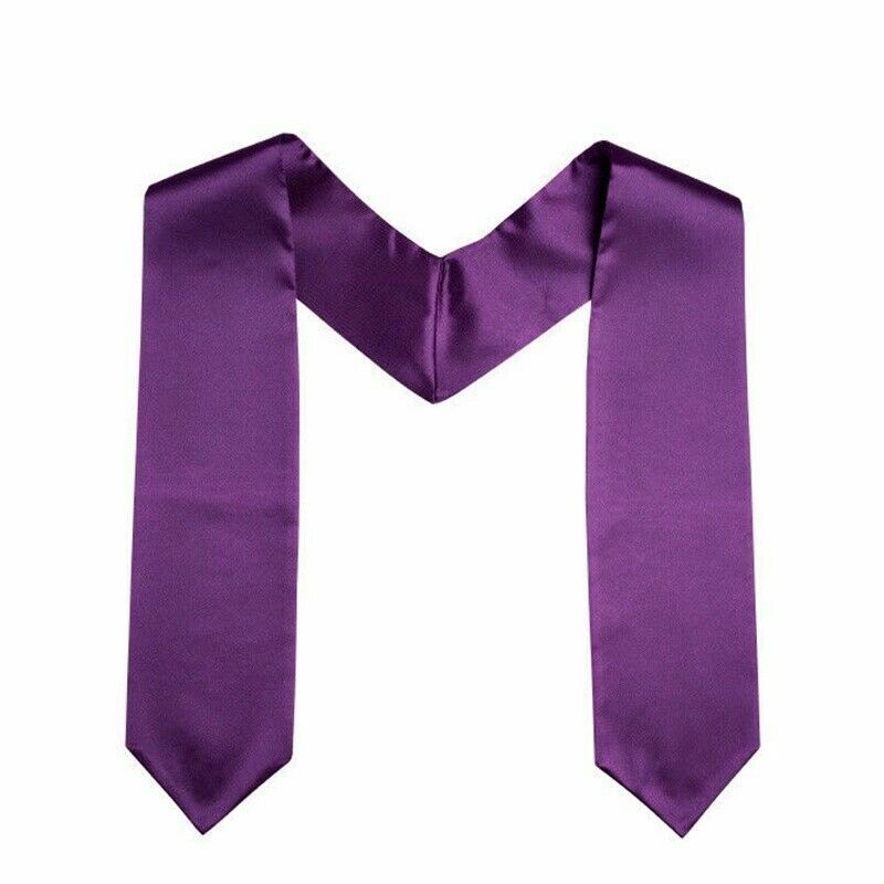Satin Choir Sash Quality Robe Accessory Graduation Gown Church Choral ...