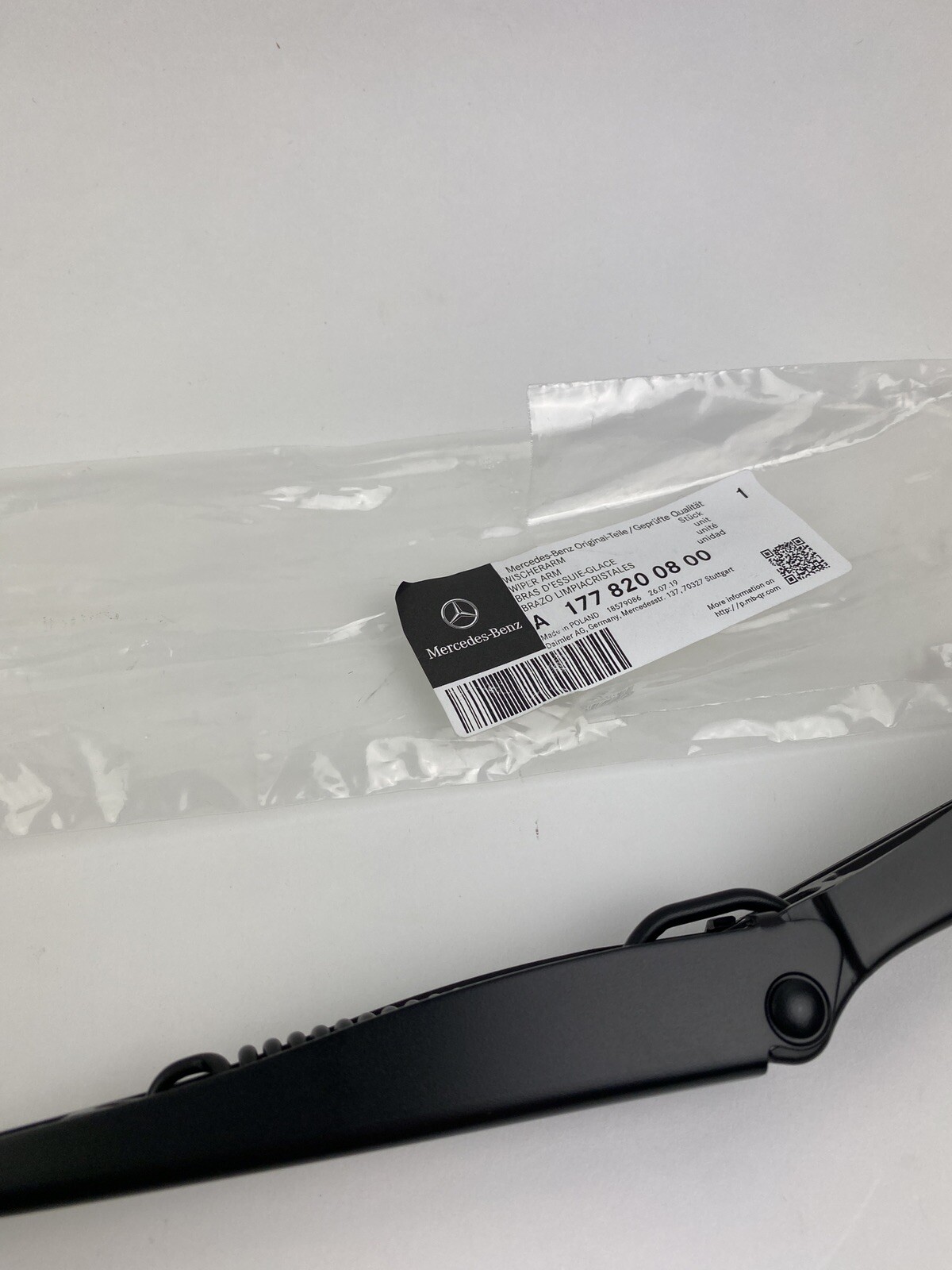 Genuine Mercedes-Benz OEM Front Left Driver Windshield Wiper Arm 177 ...