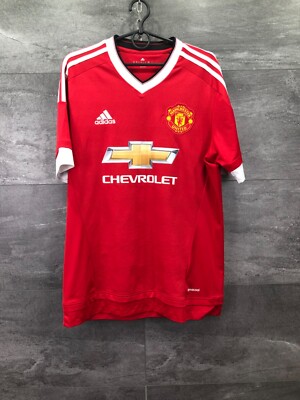 Manchester United Jersey 2015 2016 Home Shirt Adidas AC1414 size M | eBay