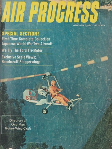 Air Progress (Jun/Jul 1964) XV-4, Aereon III, Beech 17, Ford Trimotor ...