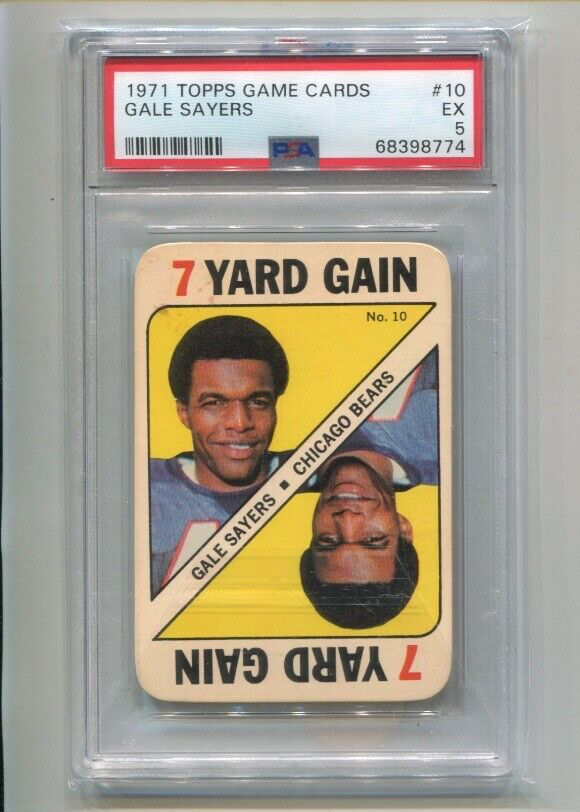 1971 Topps Game Cards - #10 Gale Sayers for sale online | eBay