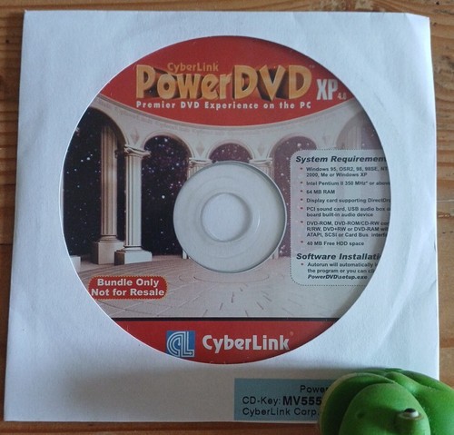 Logiciel DVD vintage Cyberlink PowerDVD XP 4.0 | eBay