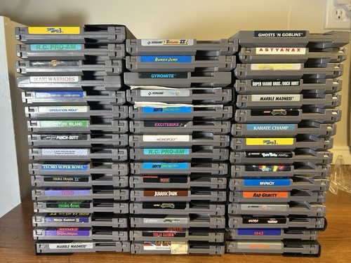 Huge Nintendo NES Lot 47 Games All Cleaned And Tested Instant ...