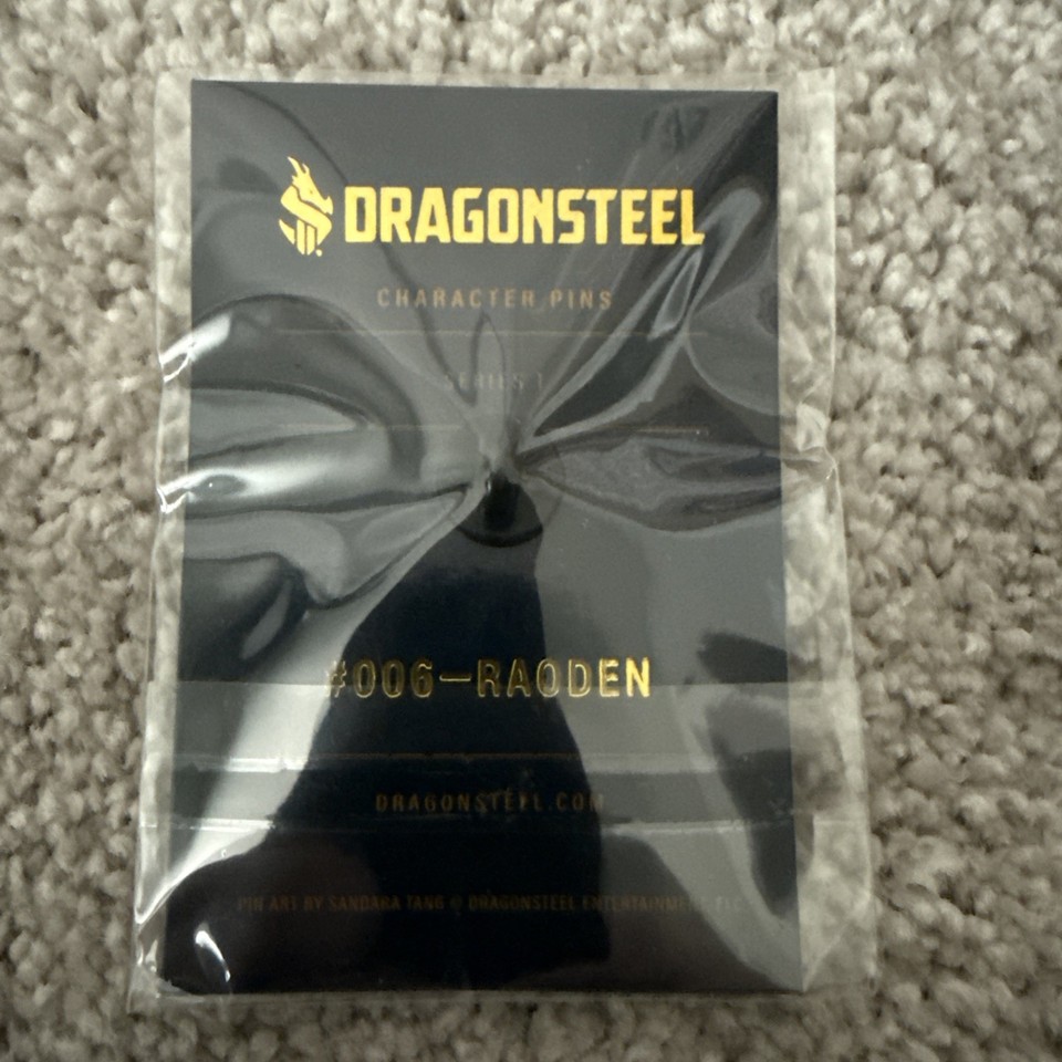 COSMERE CHARACTER PINS: SERIES 1 #006 Raoden - Dragonsteel - Brandon ...