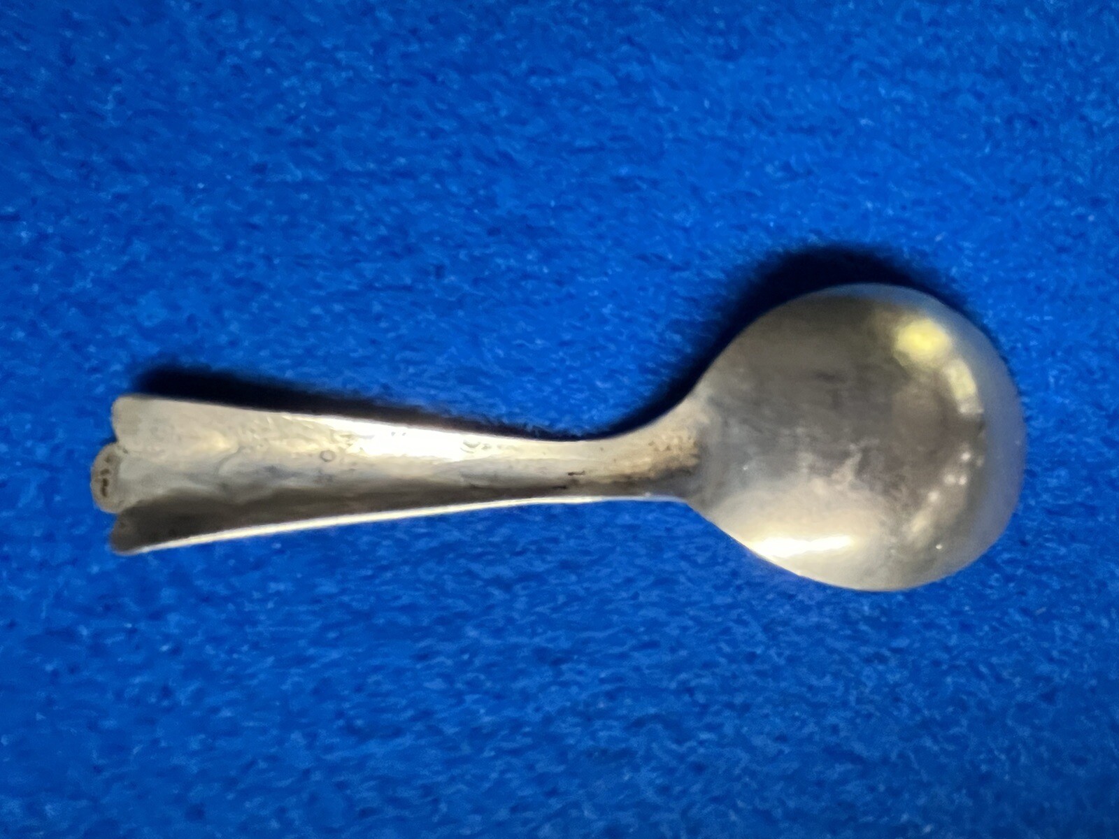 Navajo style child's spoon stamped design on handle 3 3/4" | eBay