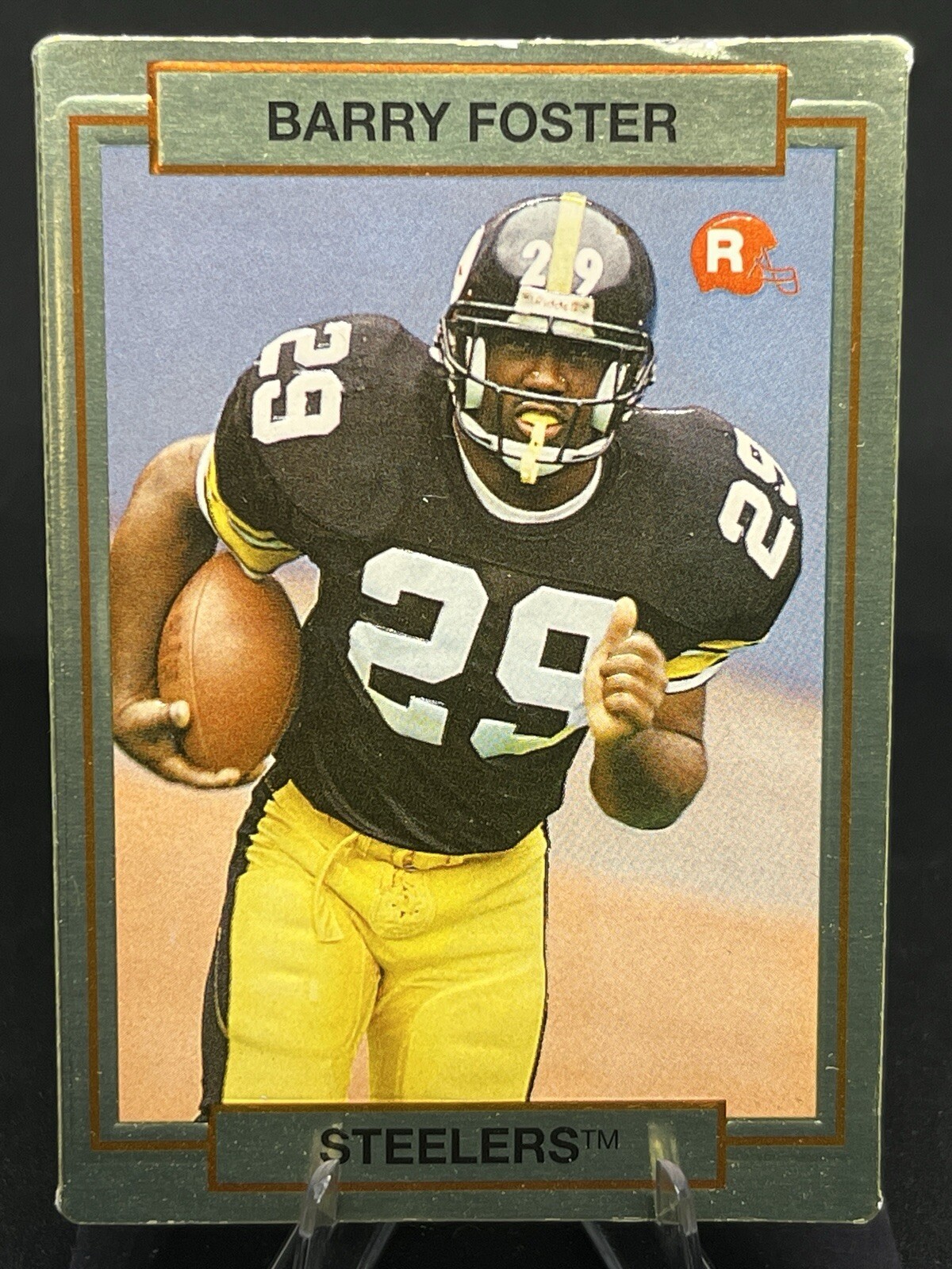 Barry Foster 1990 Action Packed Rookie Update #59 Arkansas Pittsburgh ...