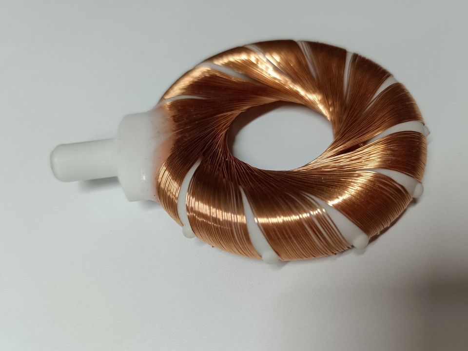 Rodin Coil new 12 turns cler 6" Scalar Toroidal Vortex Wave Generator ...